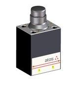 Atos Flow Control Valves Types QV-06 Two Way ISO 4401 For Hydraulic Systems